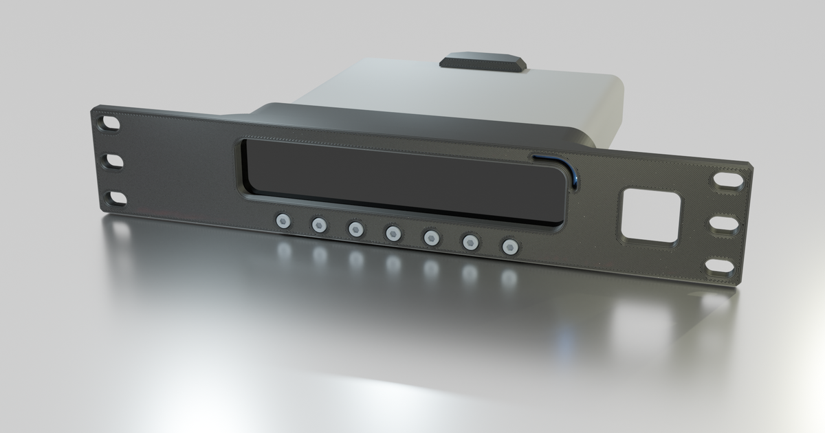 UCK-G2-PLUS 10" RACK Mount by McAbra | Download free STL model ...