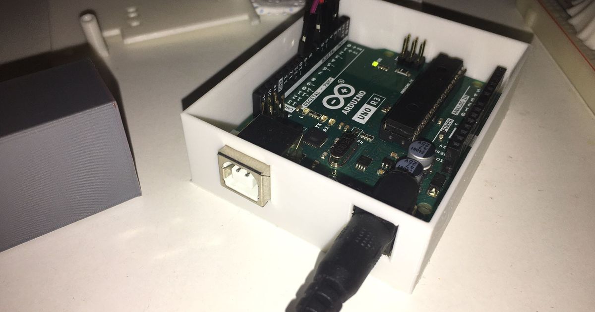 Case for Arduino Uno R3 Original por Ampa777 | Descargar modelo STL ...