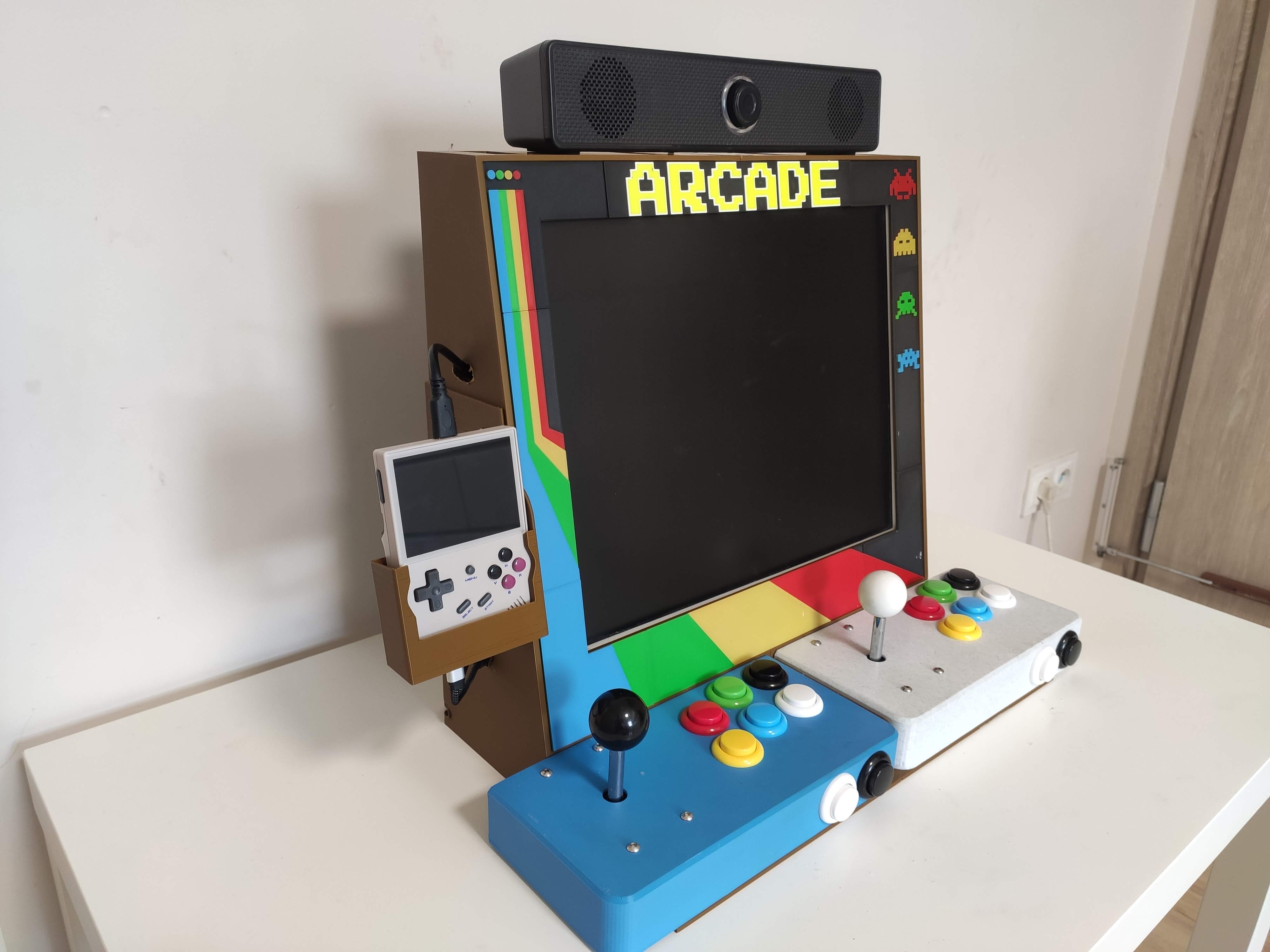 Fully Printed Arcade Game Machine by Sevro | Download free STL model ...
