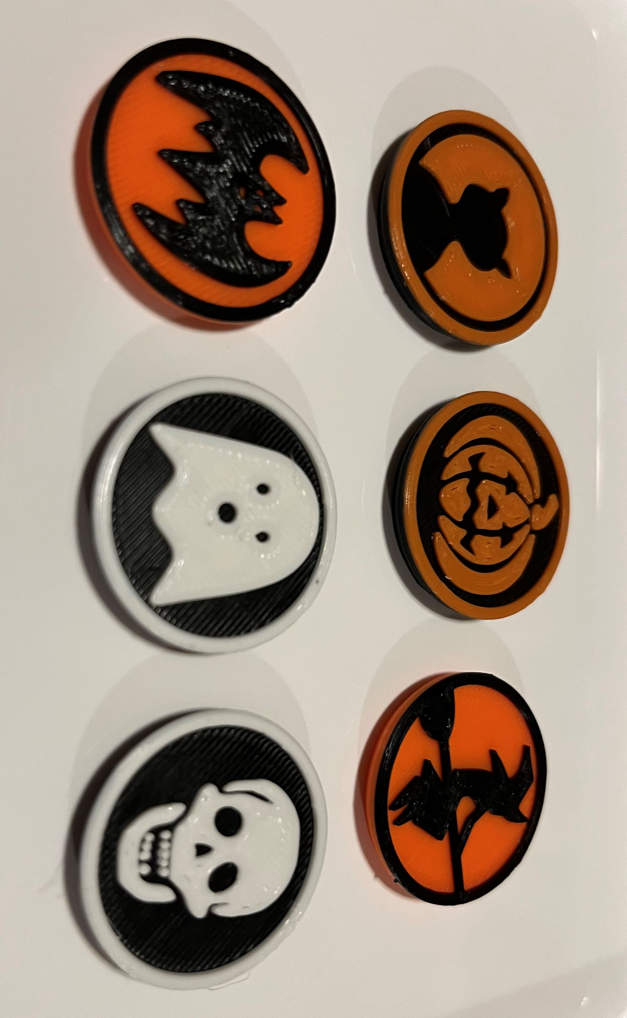 Haloween Magnets by duffwv | Download free STL model | Printables.com
