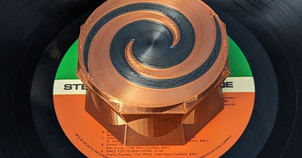 Geometric Vinyl Record Weight Stabilizer by MattInOregon | Download ...