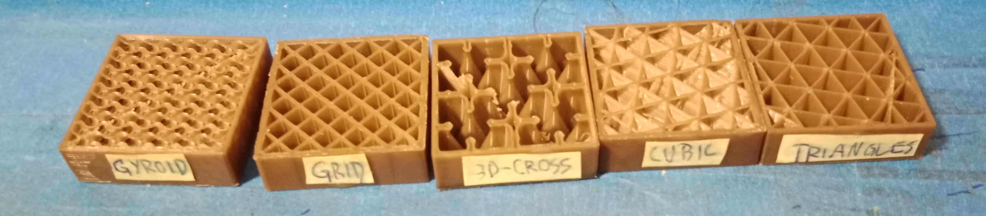 Simple Infill Samples by P-196 | Download free STL model | Printables.com