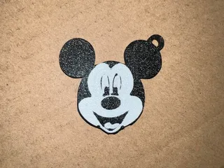 mickey mouse keychain by Jose Sinay | Download free STL model ...