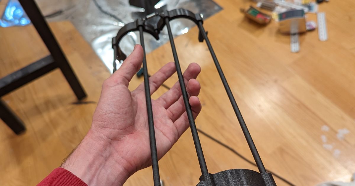 Fly Away Rail Guide for 66mm Model Rocket od autora Charlie Garcia ...