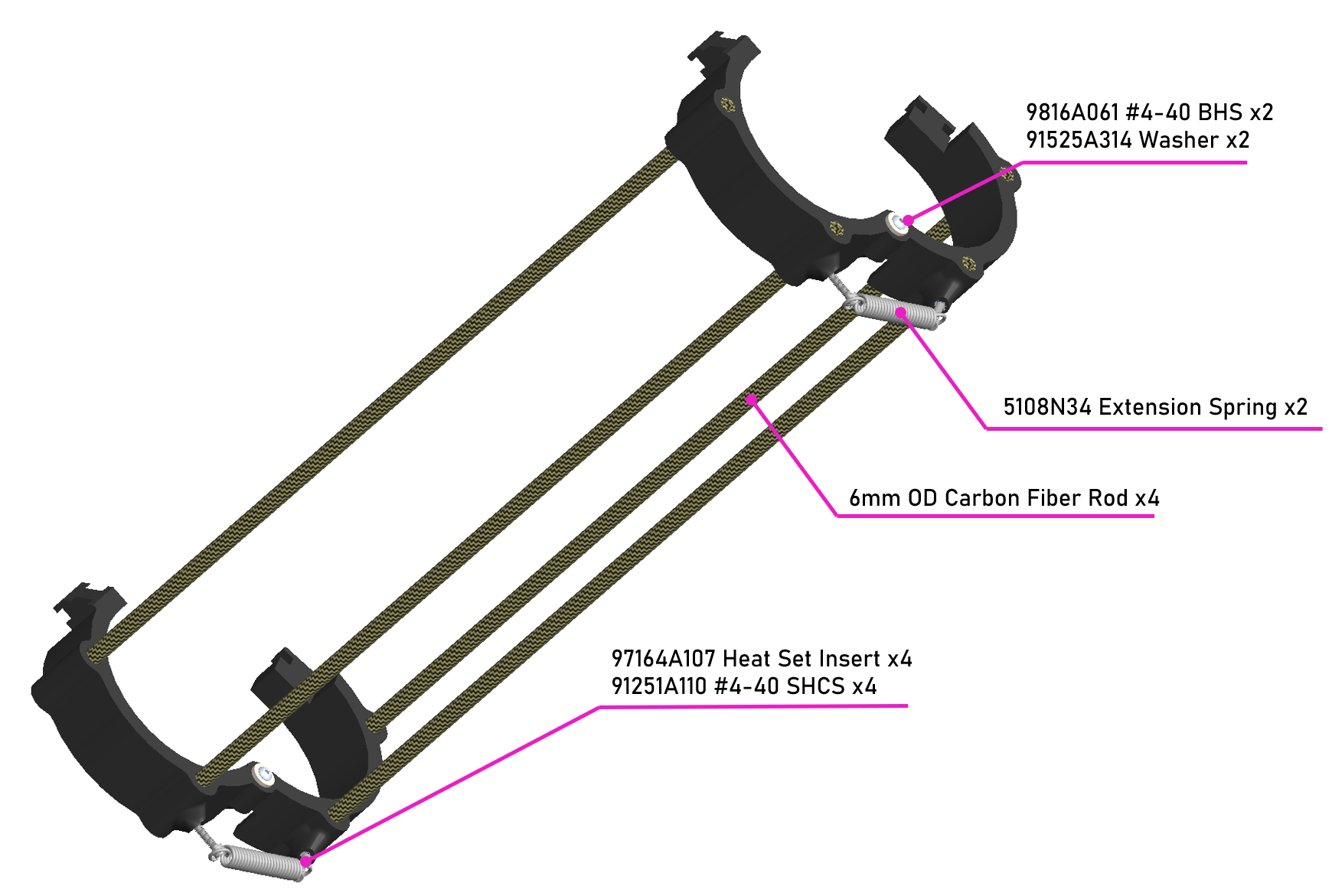 Fly Away Rail Guide for 66mm Model Rocket od autora Charlie Garcia ...