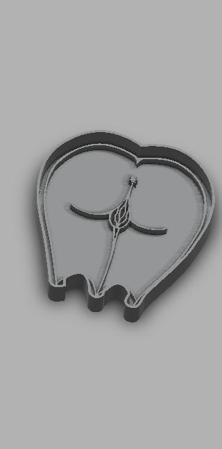 Stag party biscuit cutter by Mariobrosk | Download free STL model ...