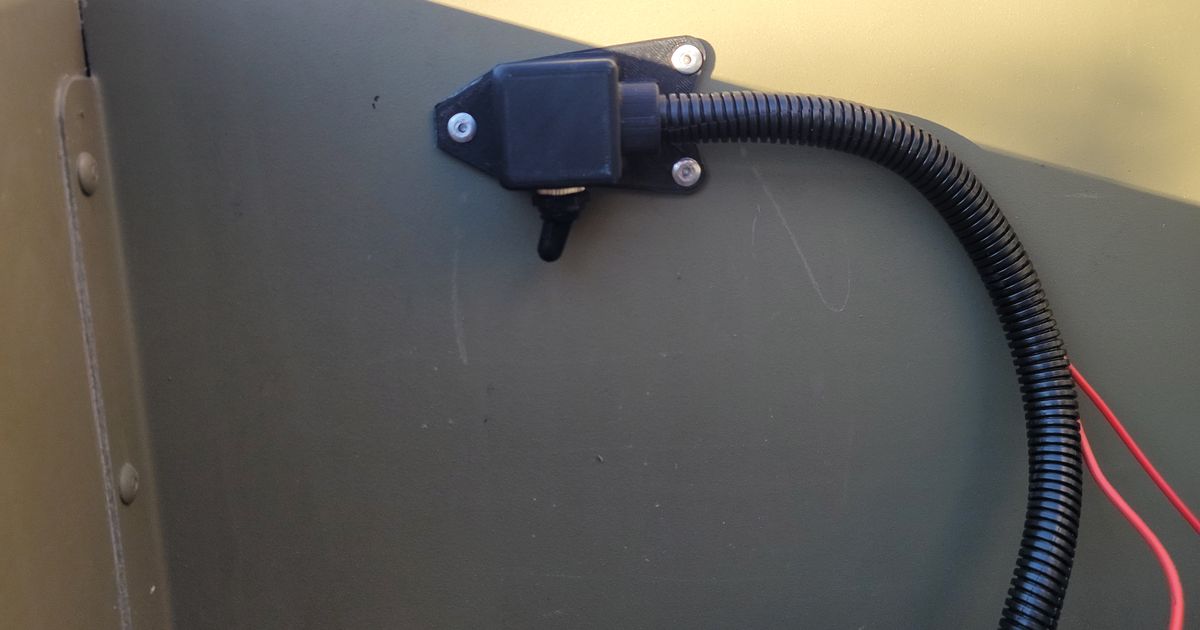 Toggle Switch Box By Chris Townsley Download Free Stl Model