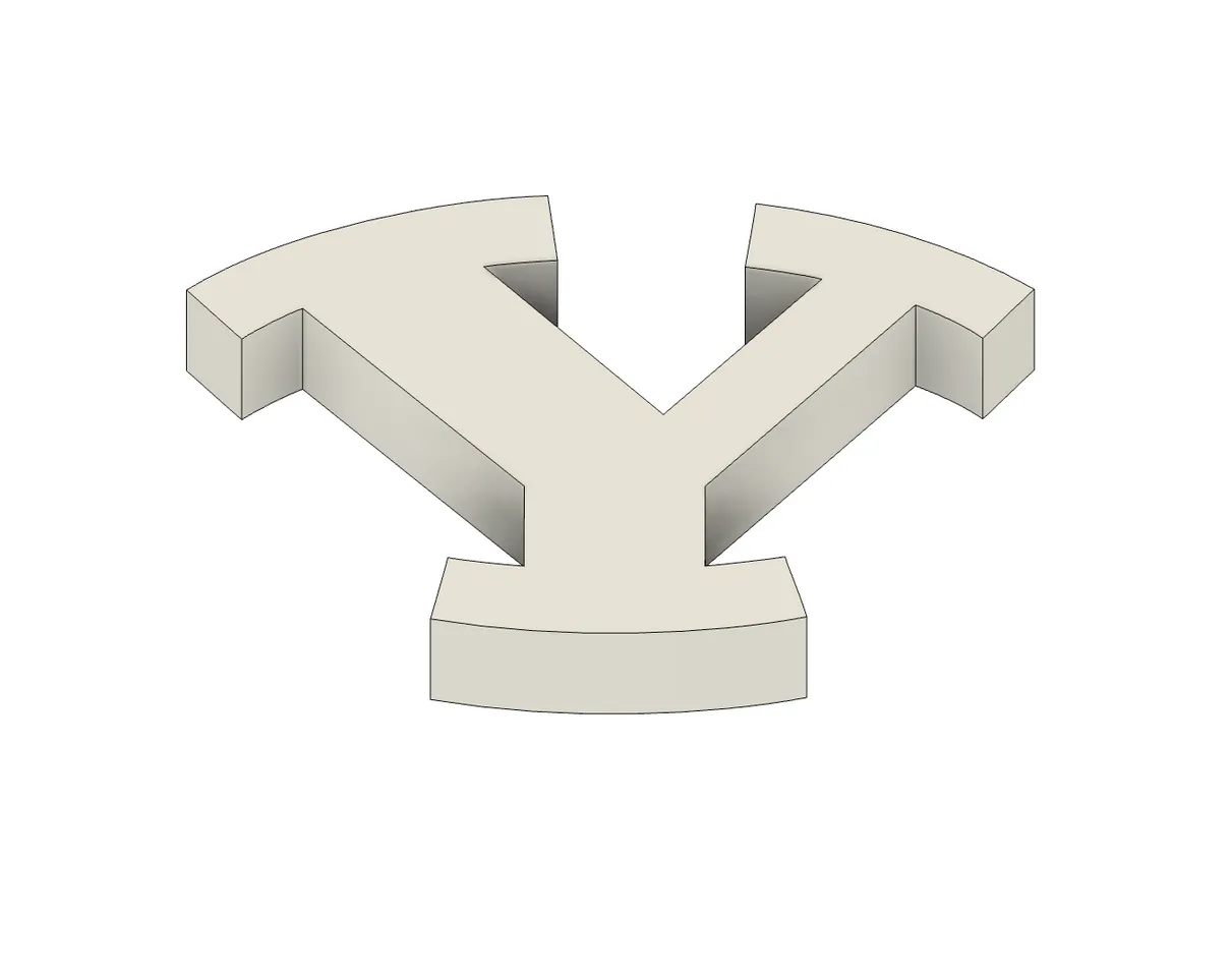 BYU Logo by mscalora | Download free STL model | Printables.com
