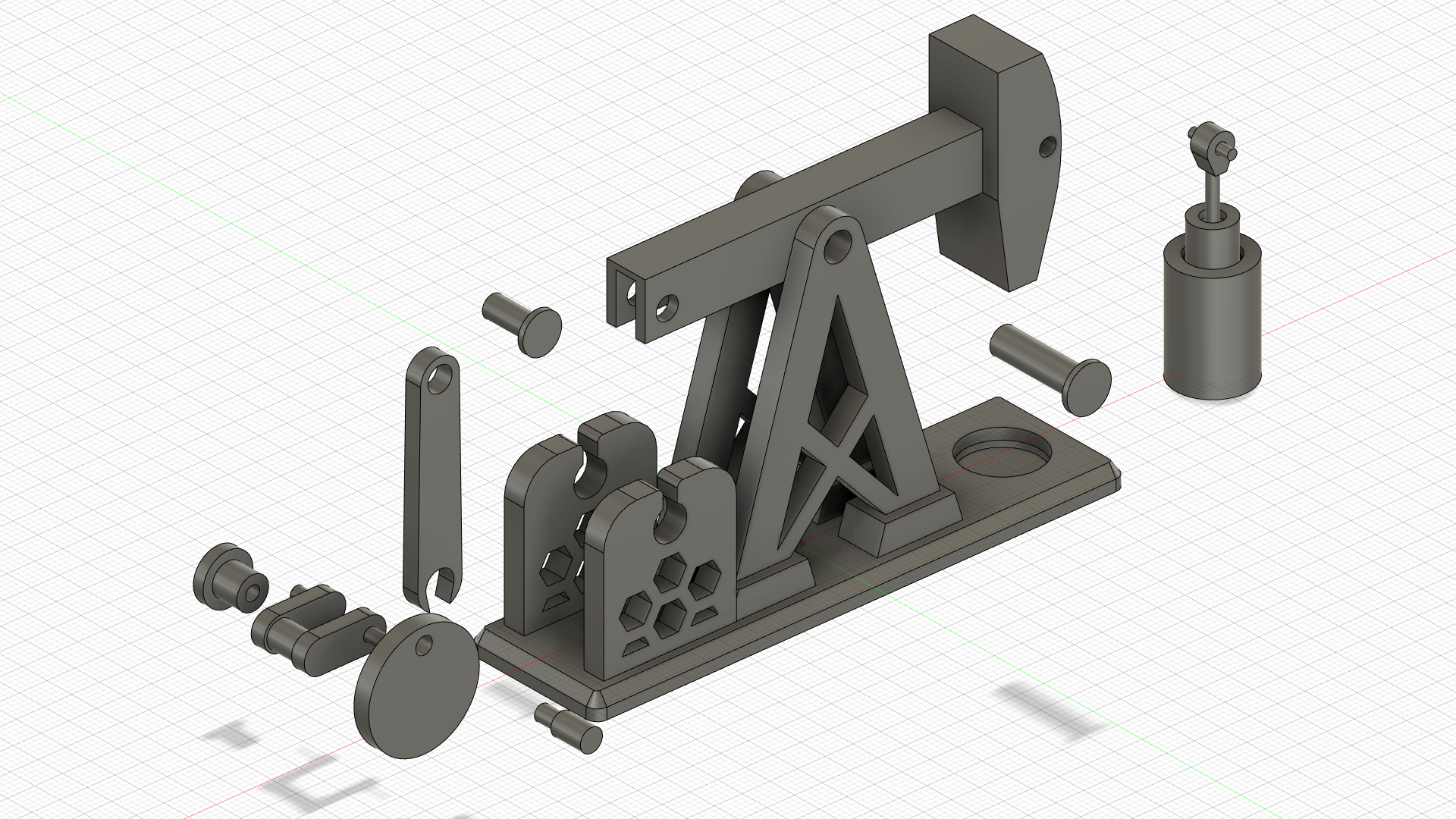 Oil well by Fierce Pears | Download free STL model | Printables.com
