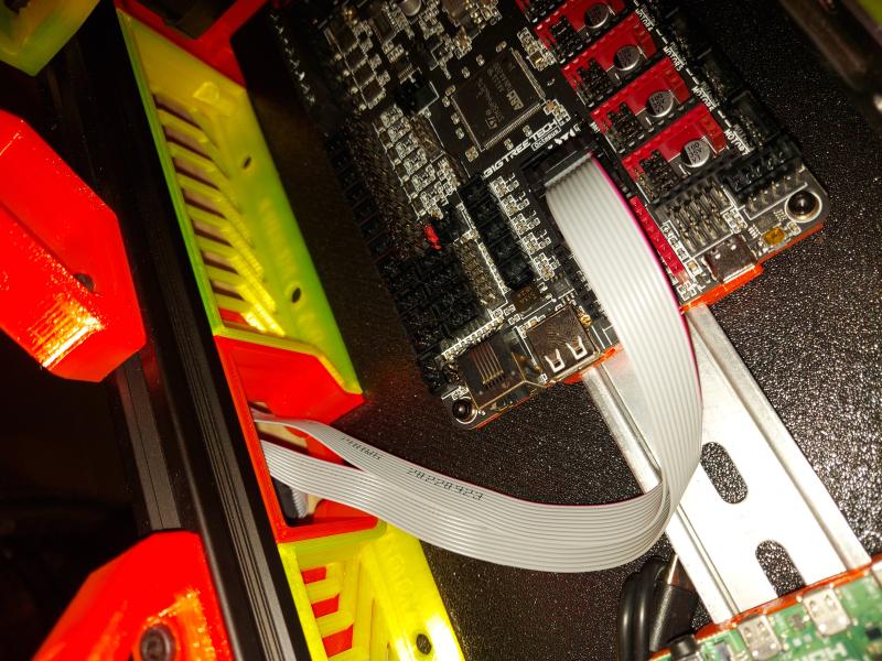 Display mount for BTT 12864 v1.2 for Mercury ZeroG by Biny | Download free STL model ...