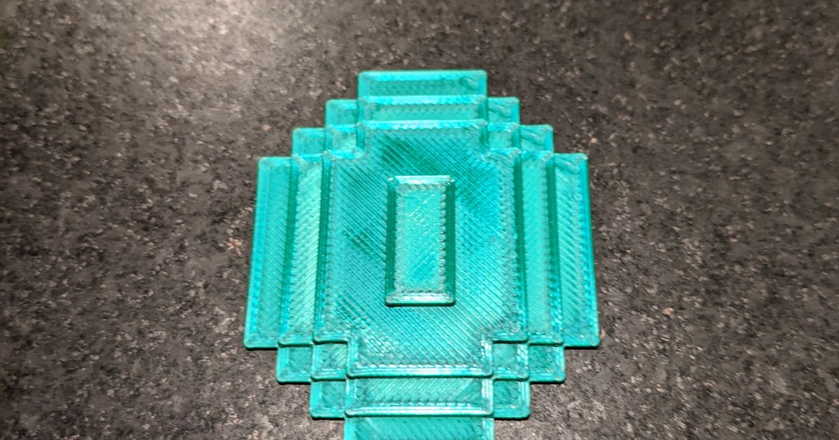Minecraft Emerald by Kayla Gould | Download free STL model | Printables.com