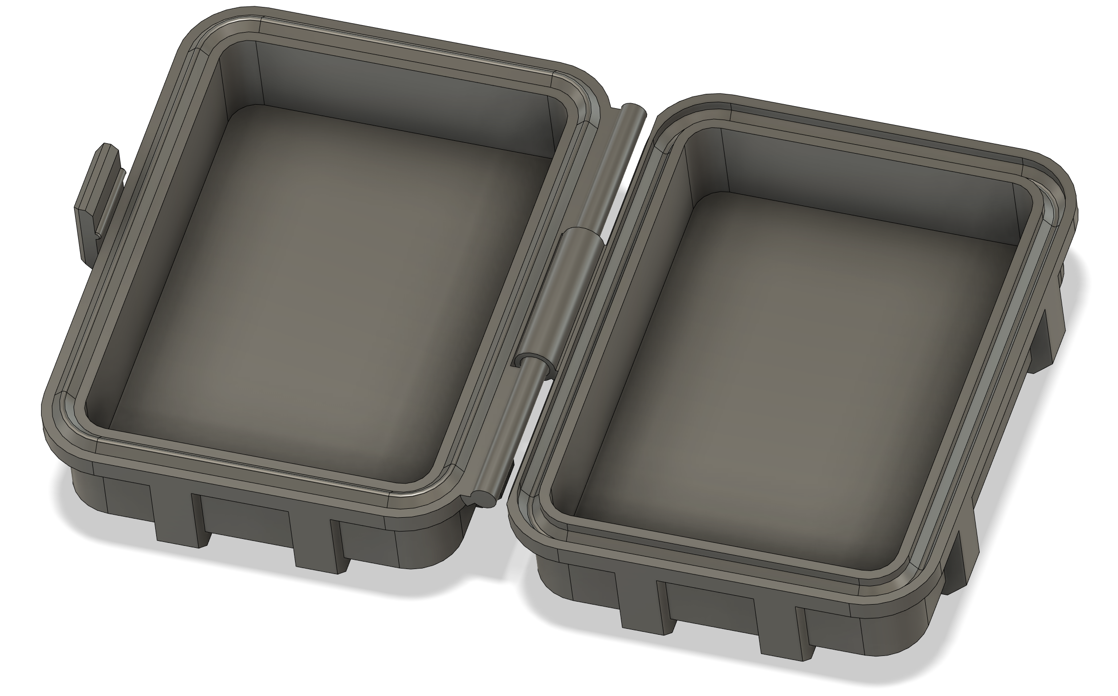 Rugged Box (print-in-place & parametric) by mosselini1 | Download free ...