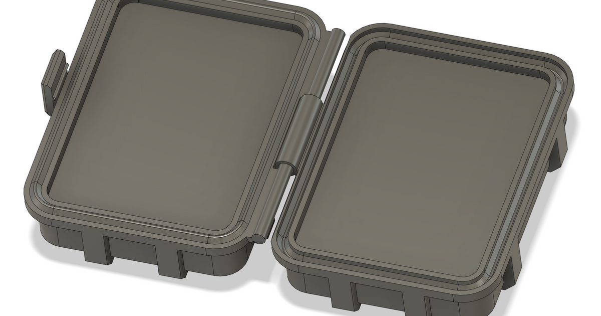 Rugged Box (print-in-place & parametric) by mosselini1 | Download free ...