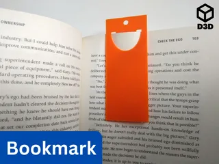 Bookmark by Devise3D | Download free STL model | Printables.com