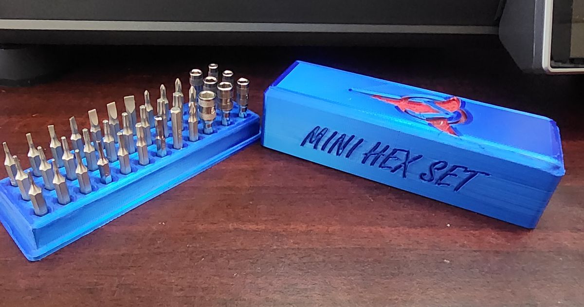 Mini Hex Bits by Frank Rowland | Download free STL model | Printables.com