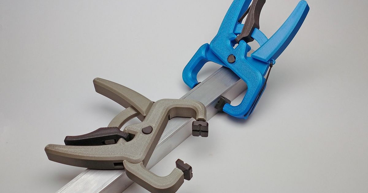 Handi-Clamp por LoboCNC | Descargar modelo STL gratuito | Printables.com