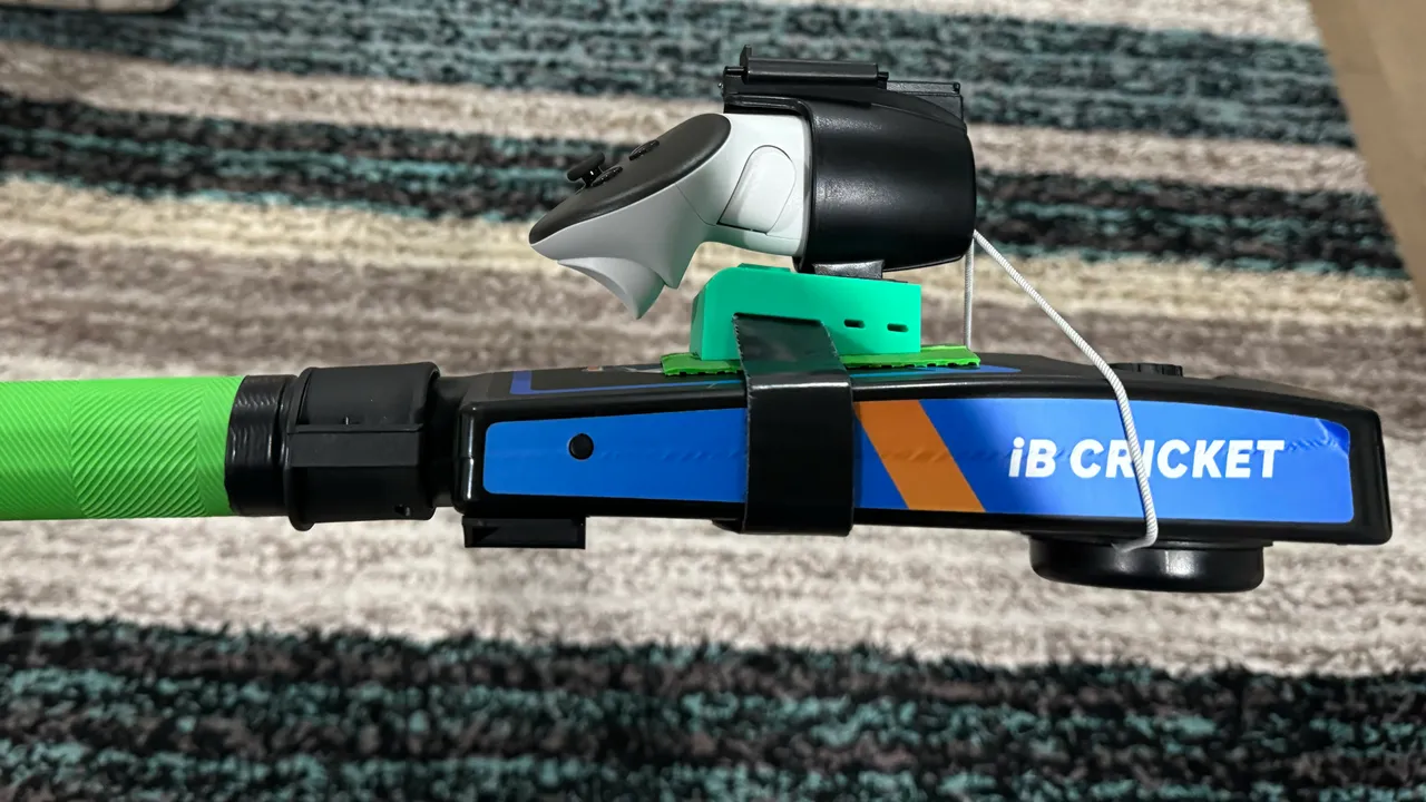 Meta Quest 3 Controller Adapter for IBCricket bat by Arctix7 | Download ...