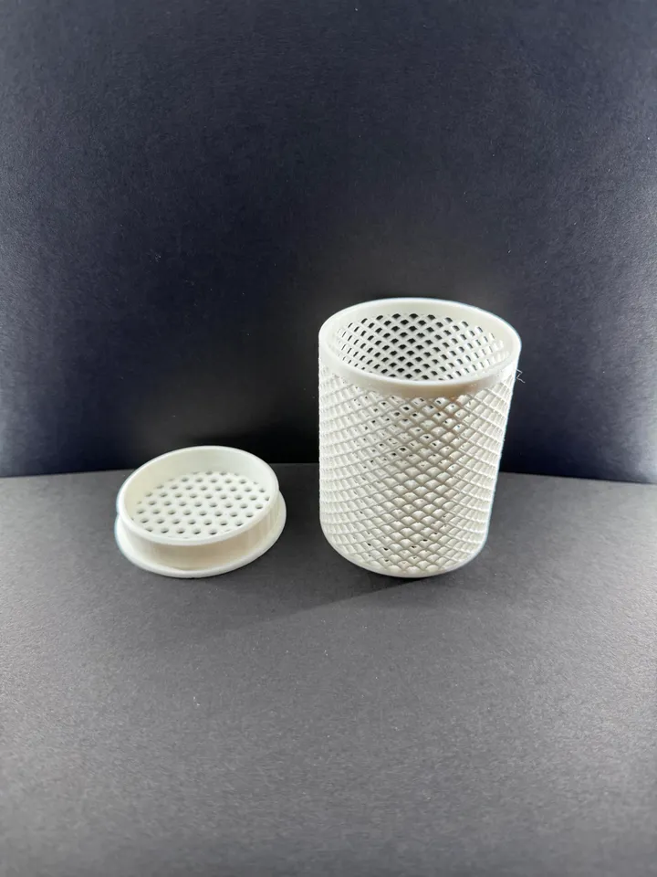 Silica Basket for Filament Spools by Fosphor | Download free STL model ...