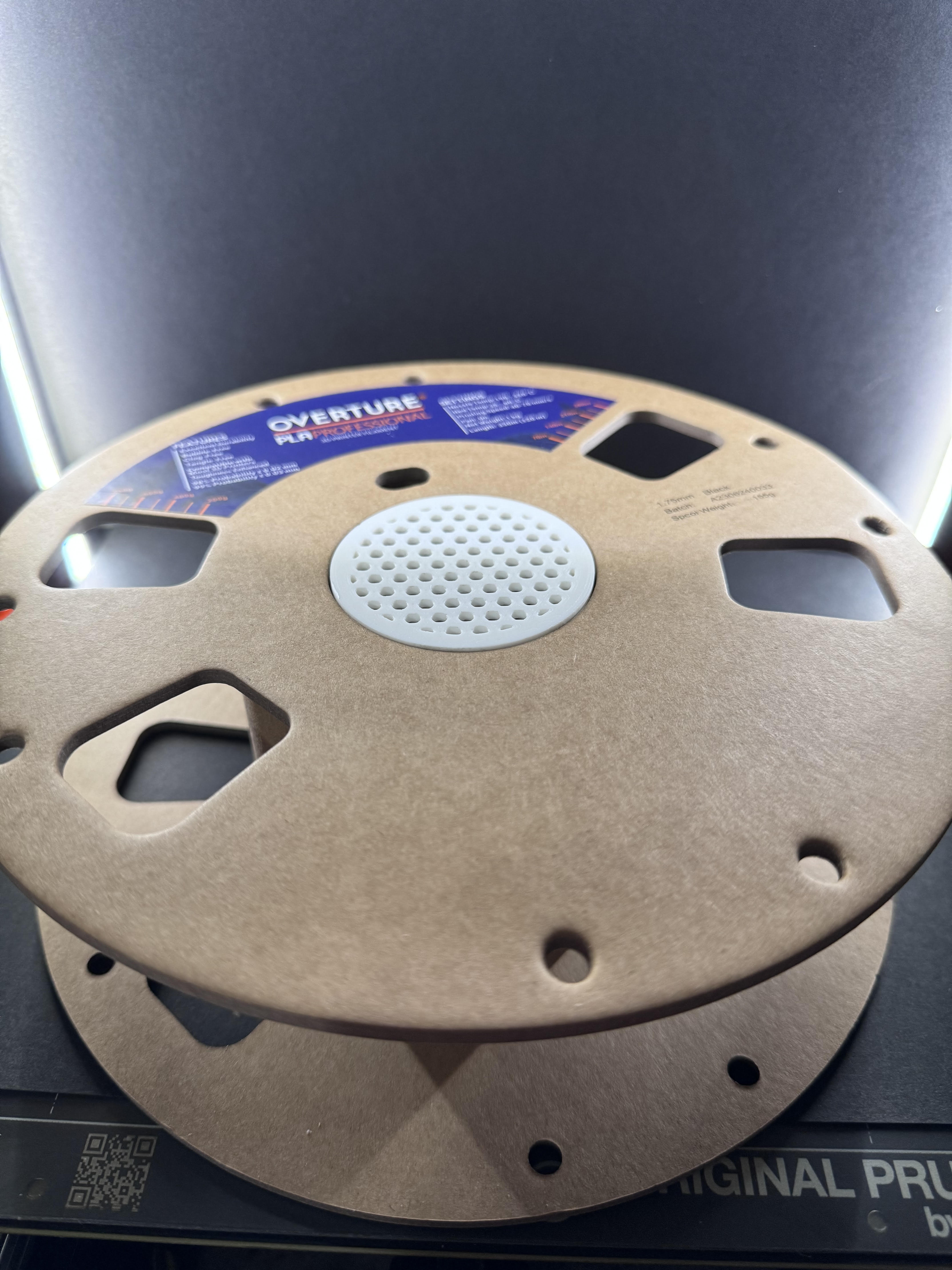 Silica Basket for Filament Spools by Fosphor | Download free STL model ...