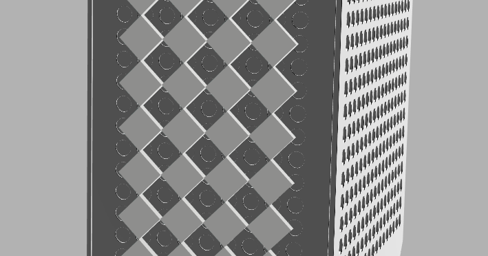 Cooler Master QUBE 500 Diamond or Square Decoration by Michael Brown ...