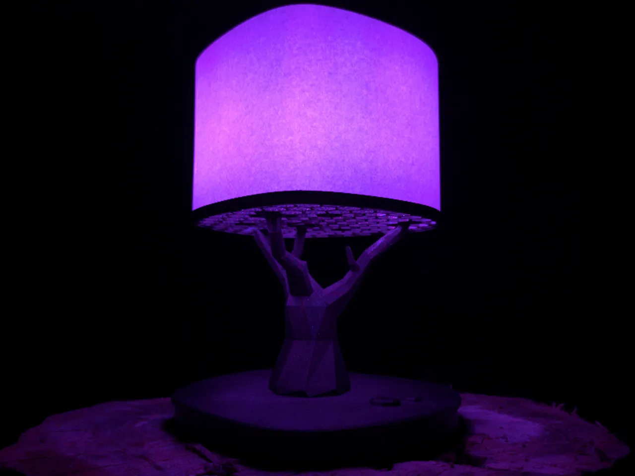 Colorful tree night light! by ArthurM | Download free STL model ...