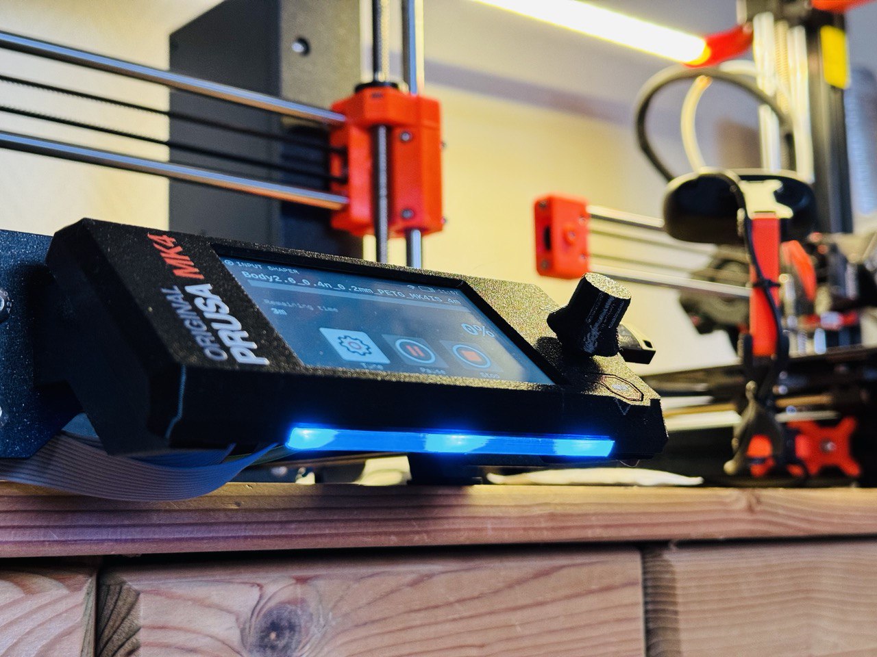 Prusa MK4 Better LED Status Bar por foorschtbar | Descargar modelo STL ...