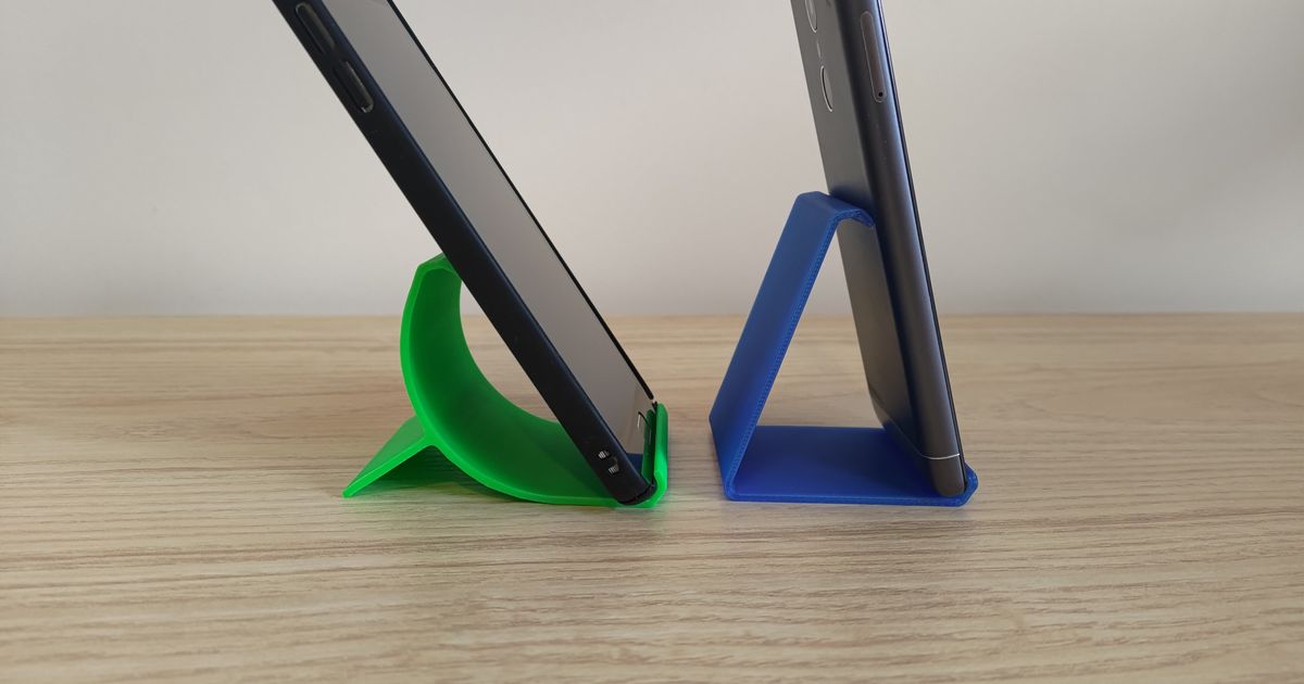 Phone Stand - 2 angles by neofa | Download free STL model | Printables.com