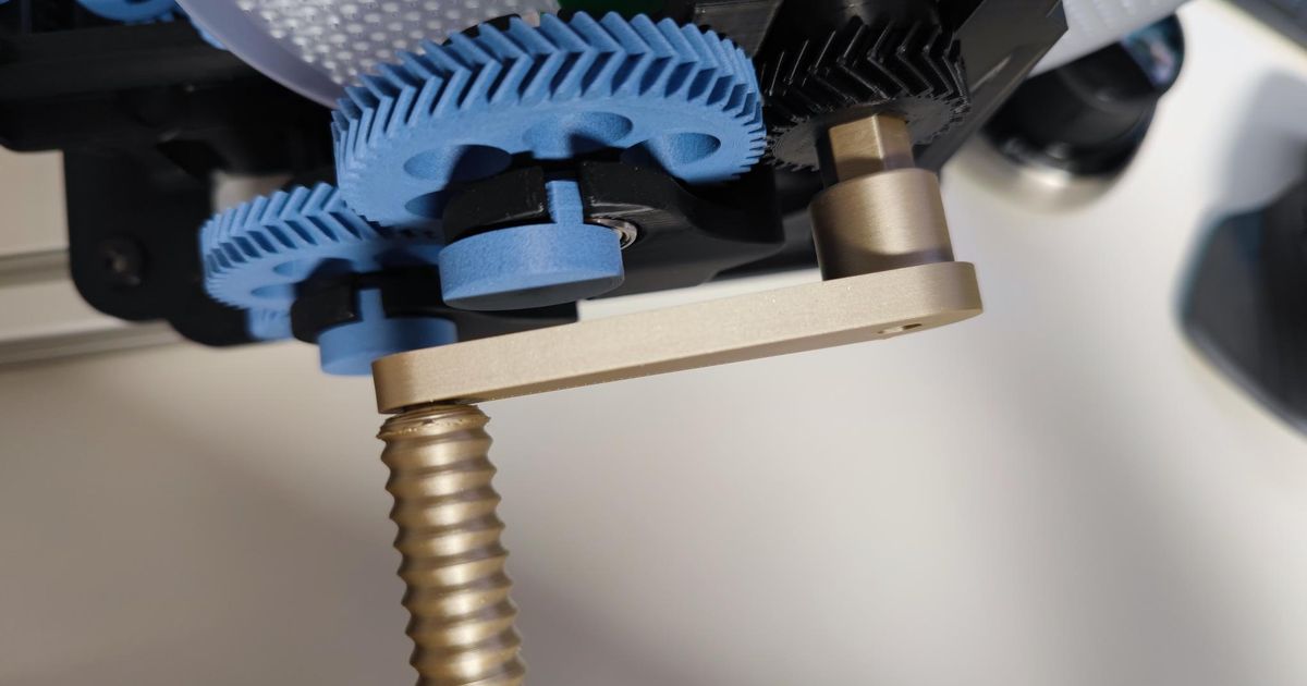 Handle Heavy Load_long v1 (Filament Spool Switcher & Winder) by User87 ...