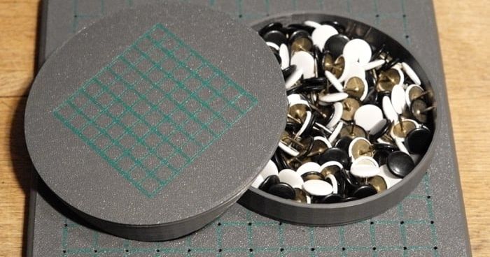 Tiny Go game 9x9 and 13x13, flat by Benjamin Wand | Download free STL ...