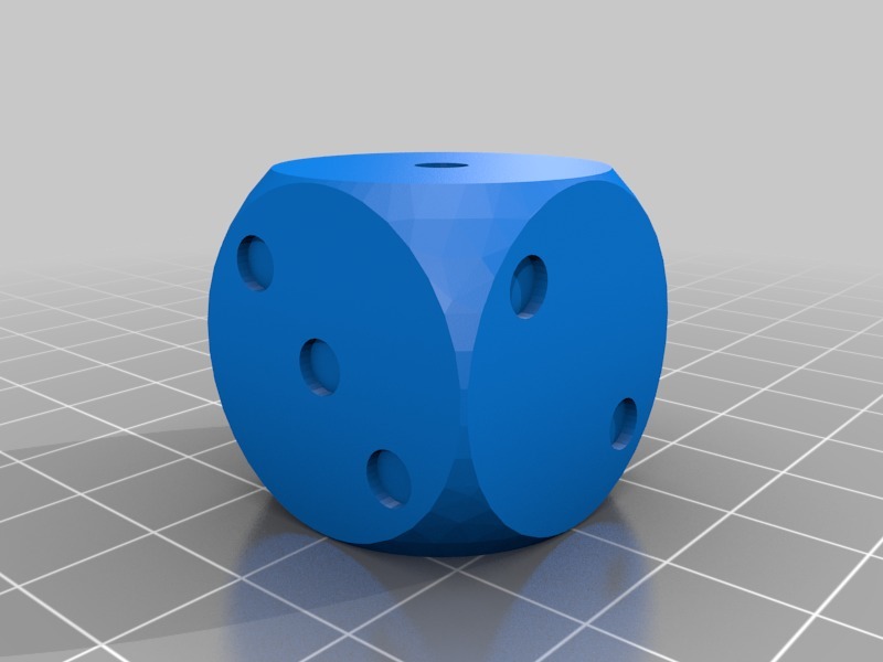 multi material dice by Benjamin Wand | Download free STL model ...