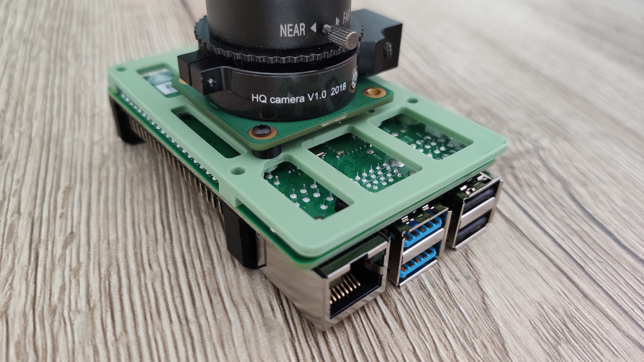 Raspberry pi4 HQ camera (aluminium mix) by Lilifee | Download free STL ...