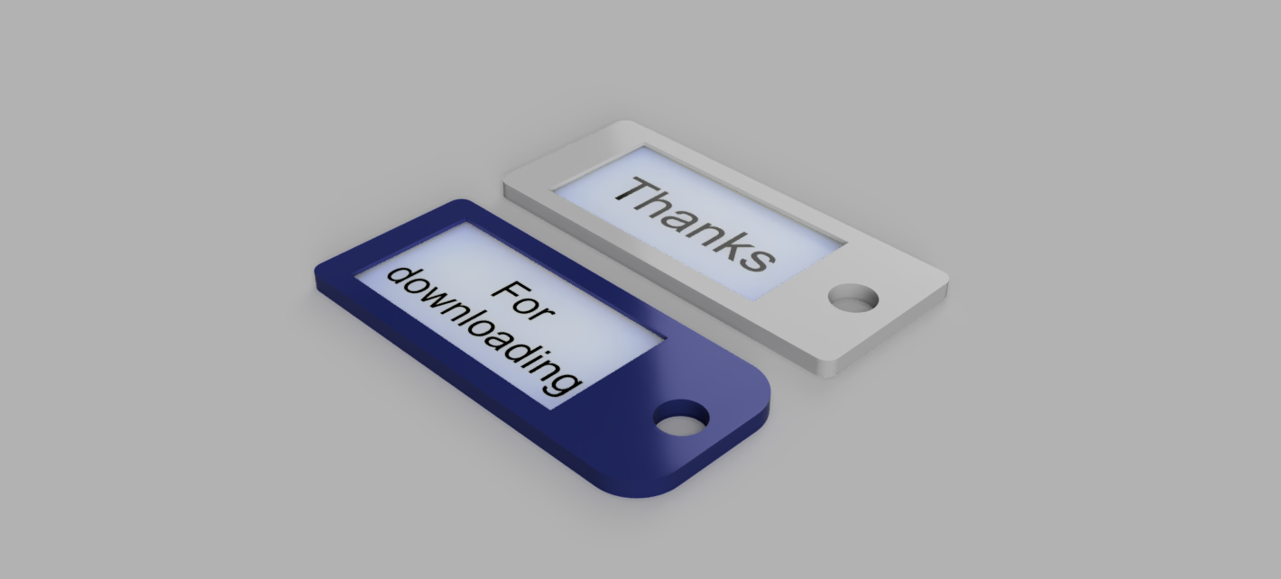 Key Tags by VitSkvara | Download free STL model | Printables.com