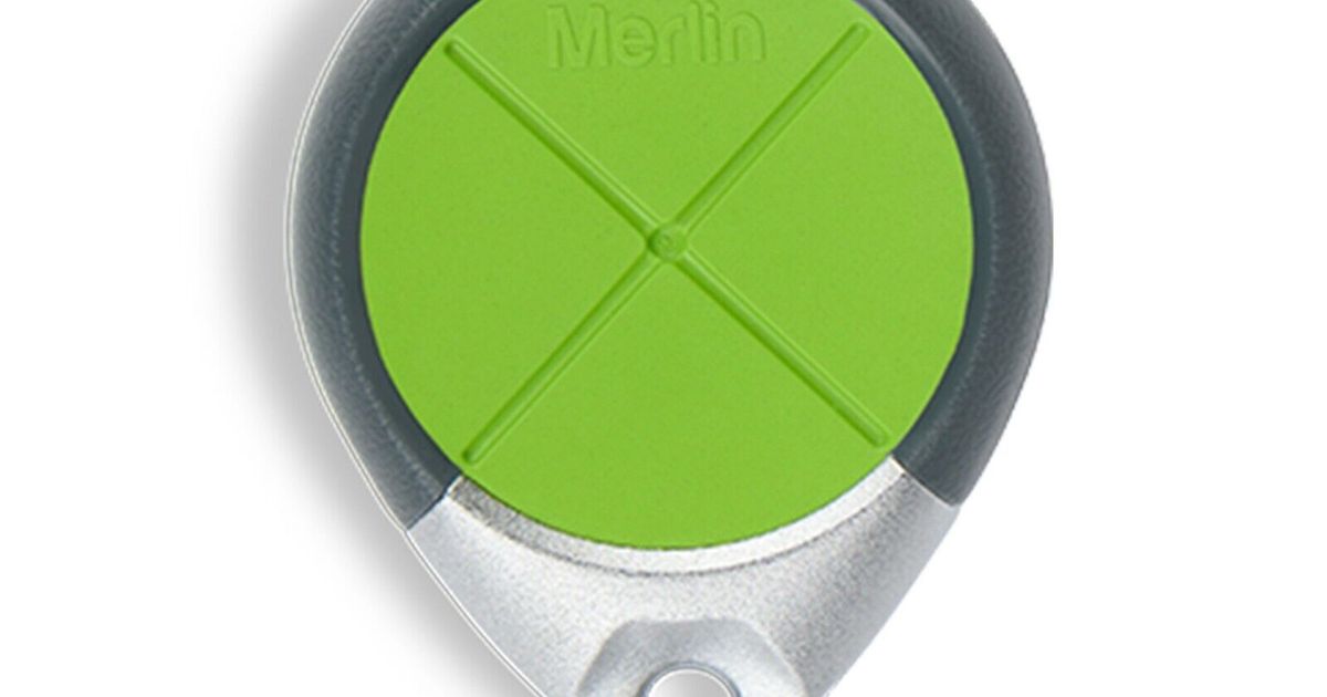 Merlin Garage door remote fob holder por teddlesruss/ptec3d | Descargar ...