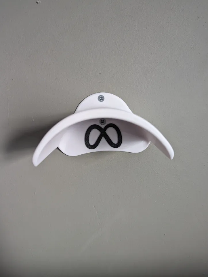 Quest 3 Headset Wall Mount by Bengyboo | Download free STL model ...