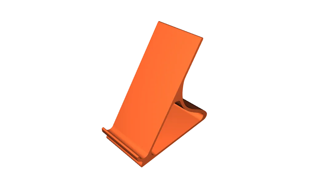 Vertical Phone Holder by Jchant77 | Download free STL model ...