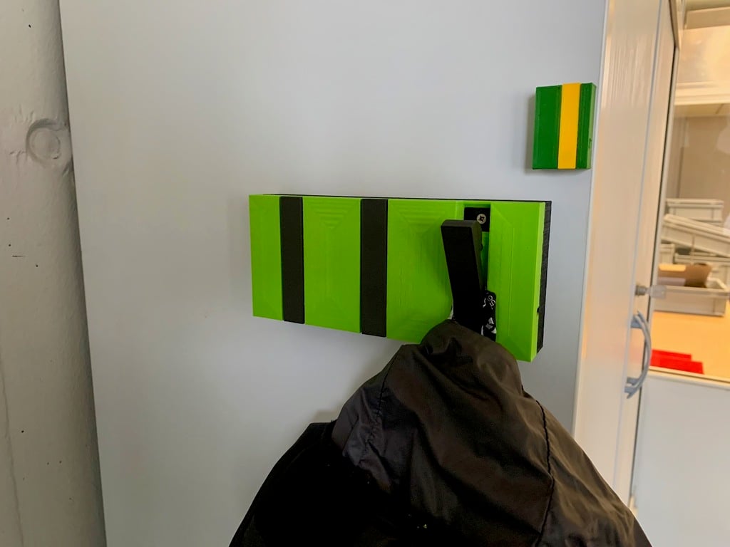 Spring loaded Coat hook rail | Garderobenleiste by cmos | Download free ...