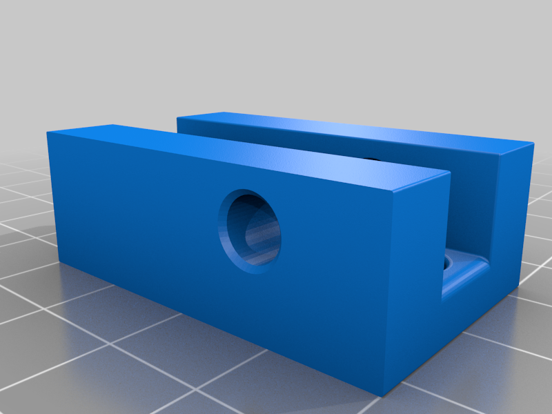 Spring-loaded hook for wall mount. by cmos | Download free STL model ...