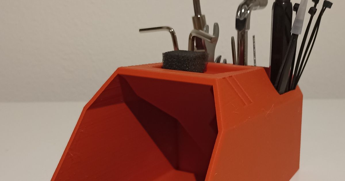 80% 3D Printer Tool Caddy by rookiebwoy | Download free STL model ...