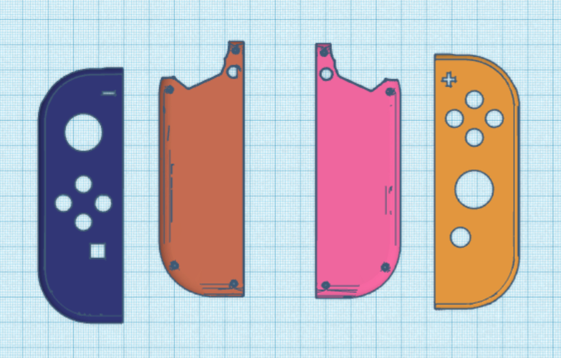 Joy-con skin by Justn1352 | Download free STL model | Printables.com