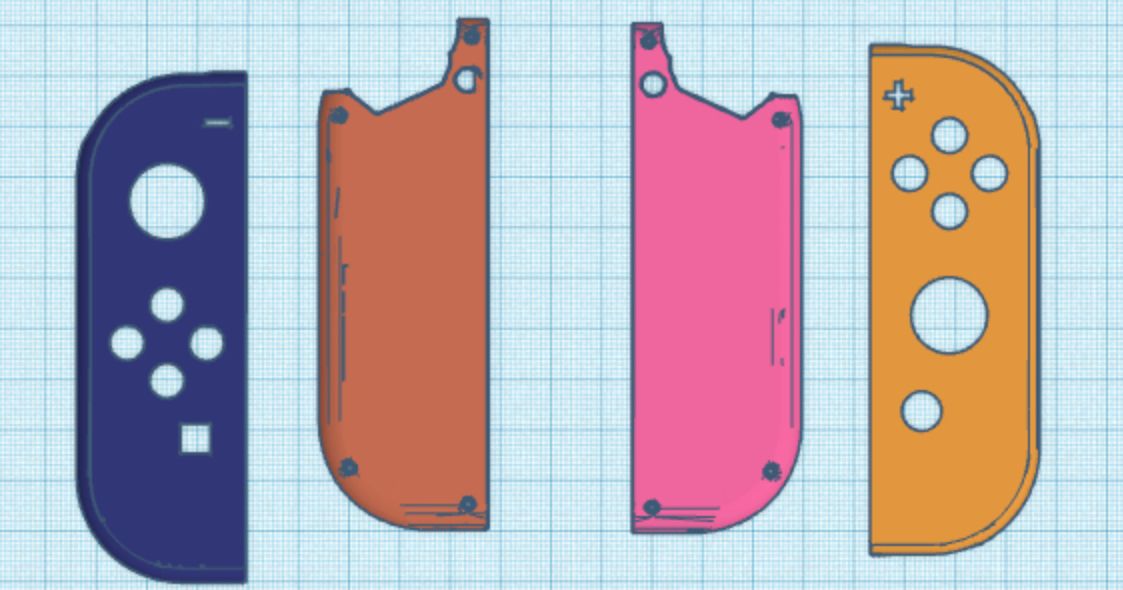Joy-con skin by Justn1352 | Download free STL model | Printables.com