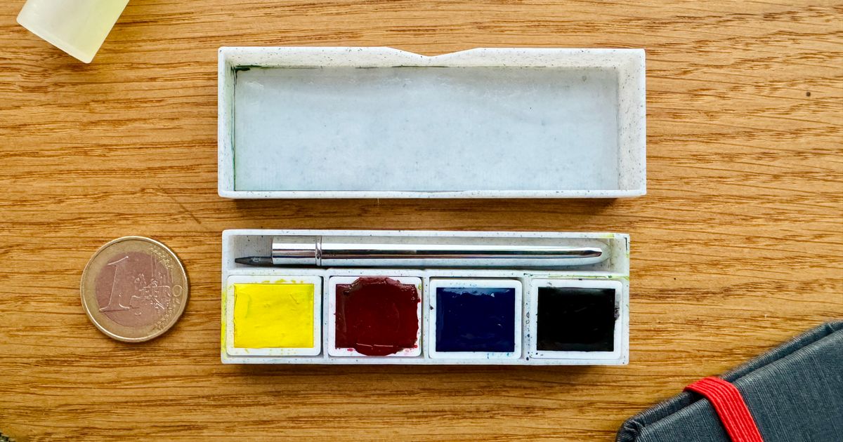 Nano Watercolor Palette by kenwebart | Download free STL model ...