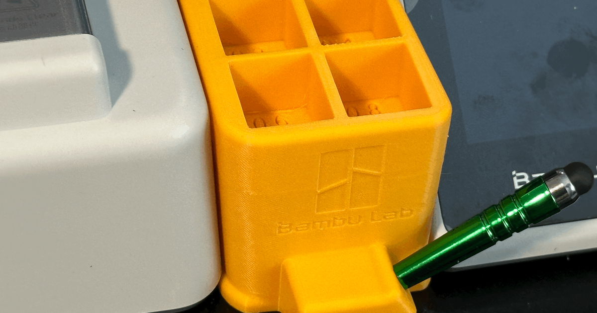 Precision Nozzle Container with Stylus Holder (Upgrade) for the ...