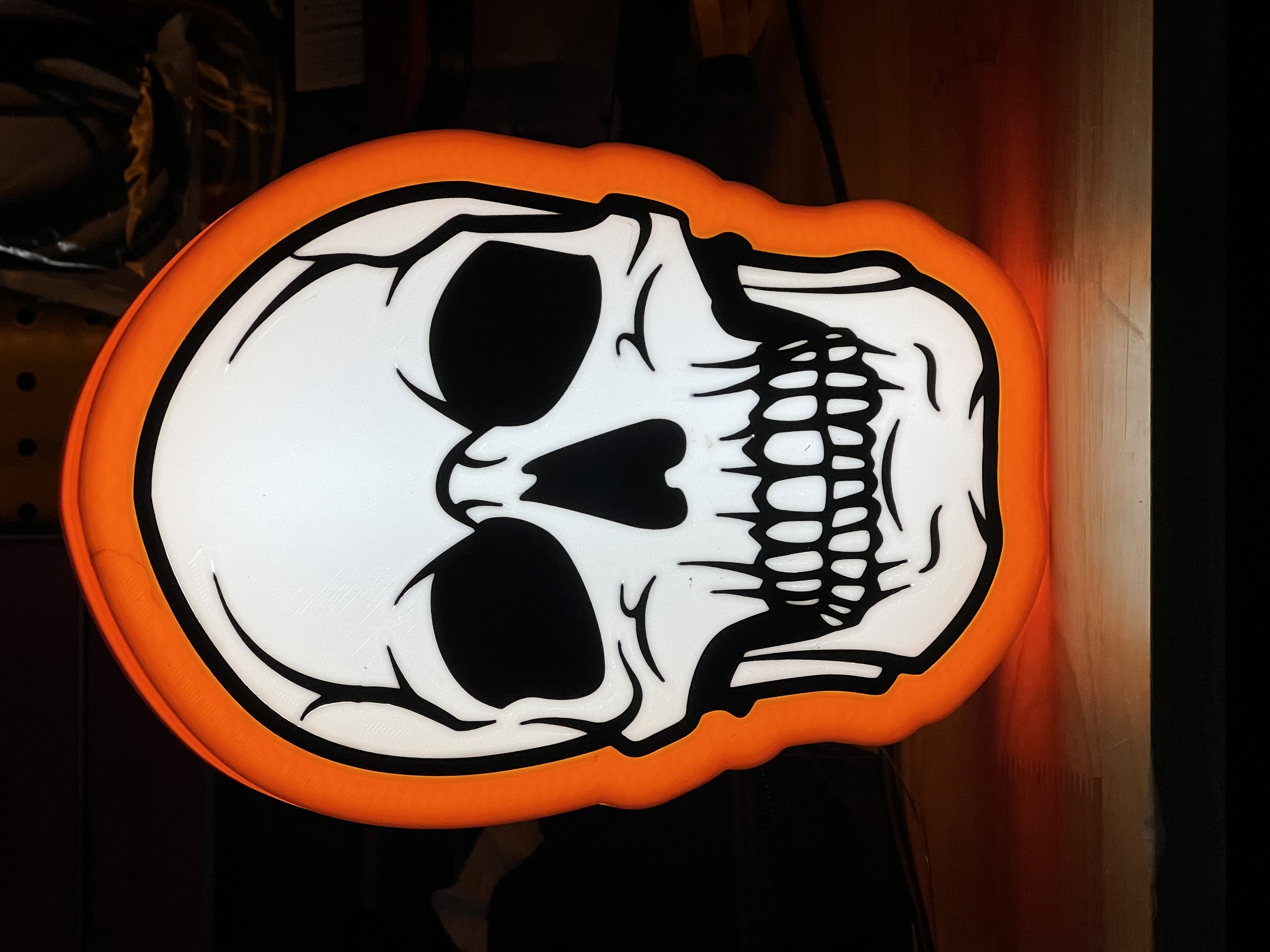 Skull Light Box by Fwlogue | Download free STL model | Printables.com