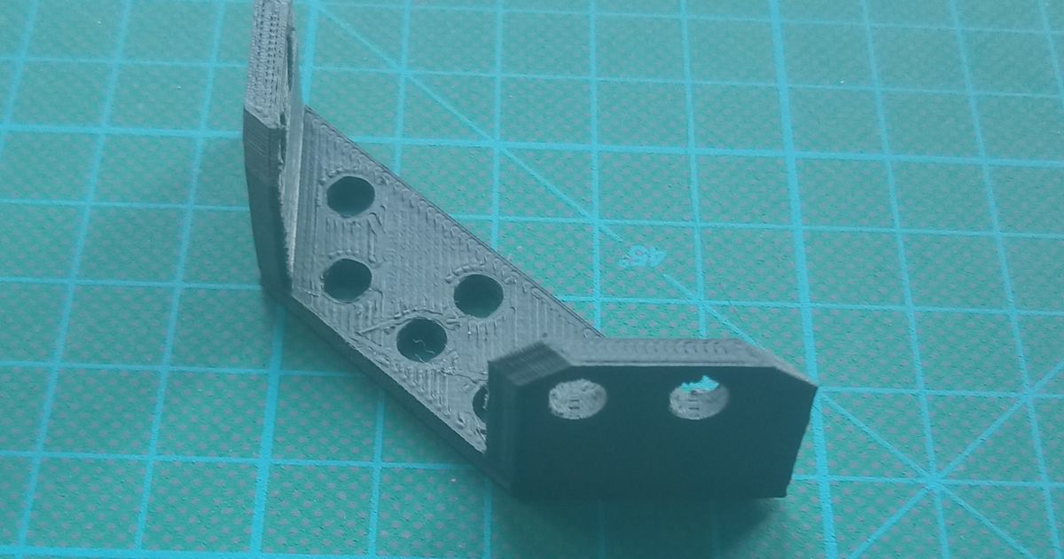 Angle Bracket 90° degrees by MekDrafter | Download free STL model ...