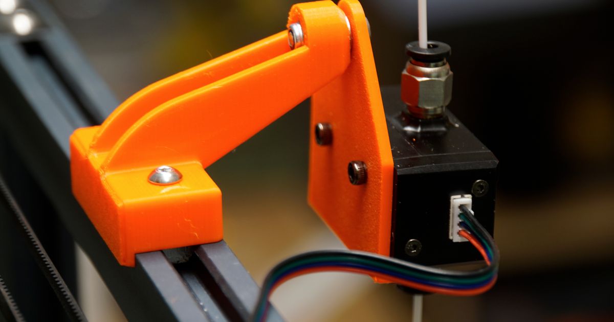 Filament sensor holder by Giel Dols | Download free STL model ...