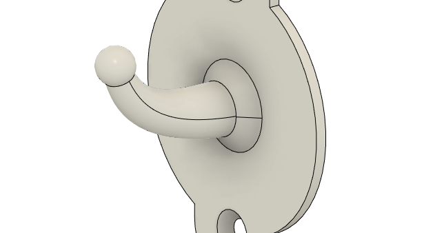 Wall mount hanger by plastic.bad | Download free STL model | Printables.com