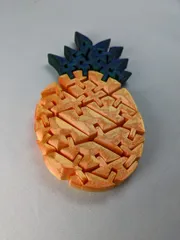 Articulated Pineapple Fidget Toy. by Robo3DDesiGn | Download free STL ...