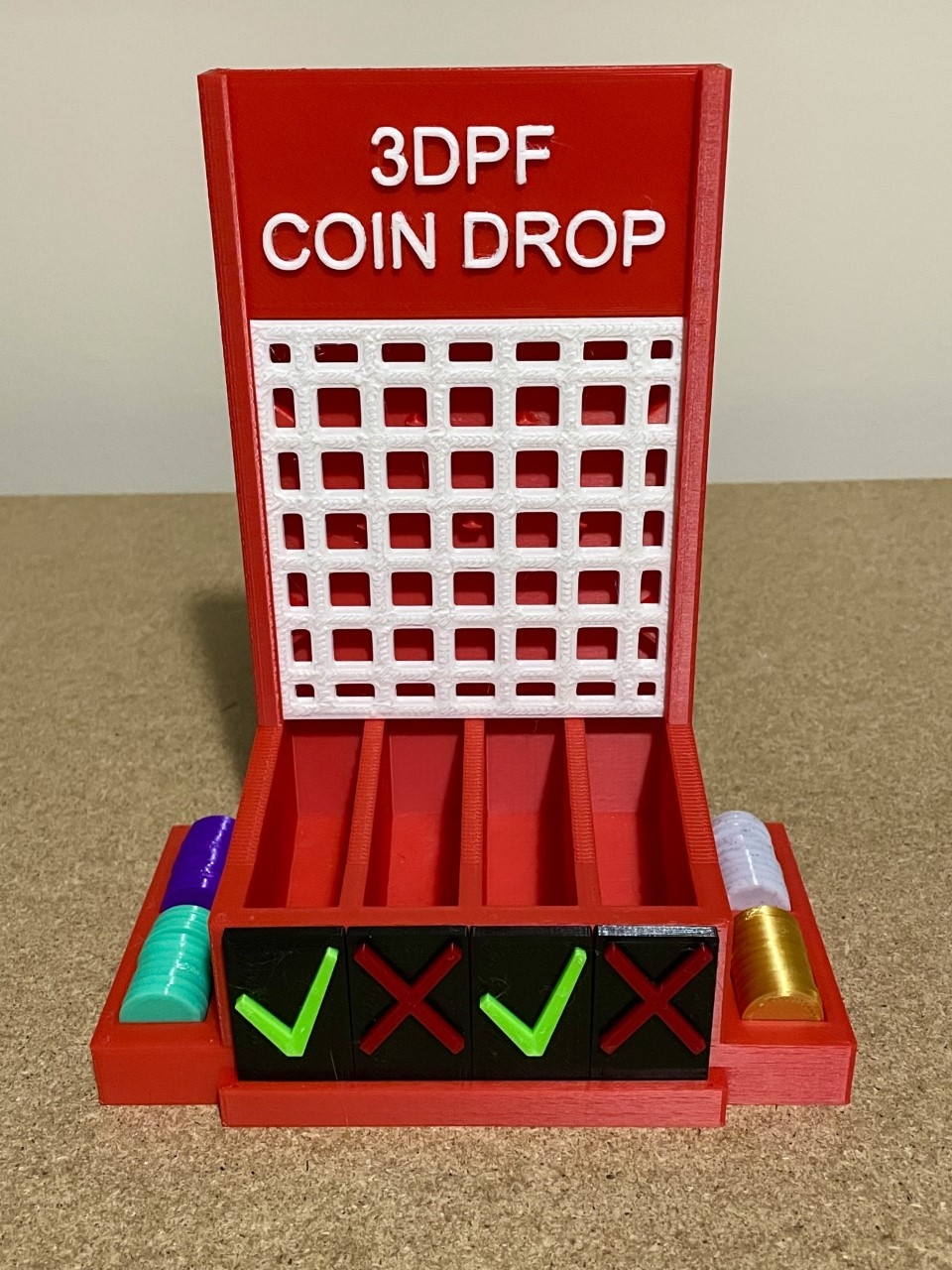 Coin Drop Game par MysticMesh3D | Boutique Printables
