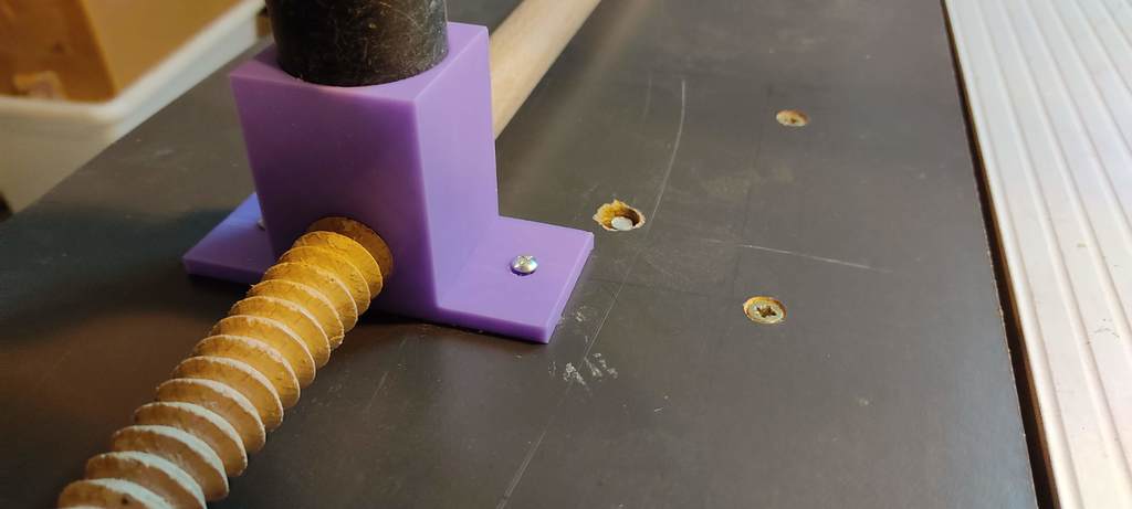 Tool for threading wood by Rocco Nicola Lombardi | Download free STL ...