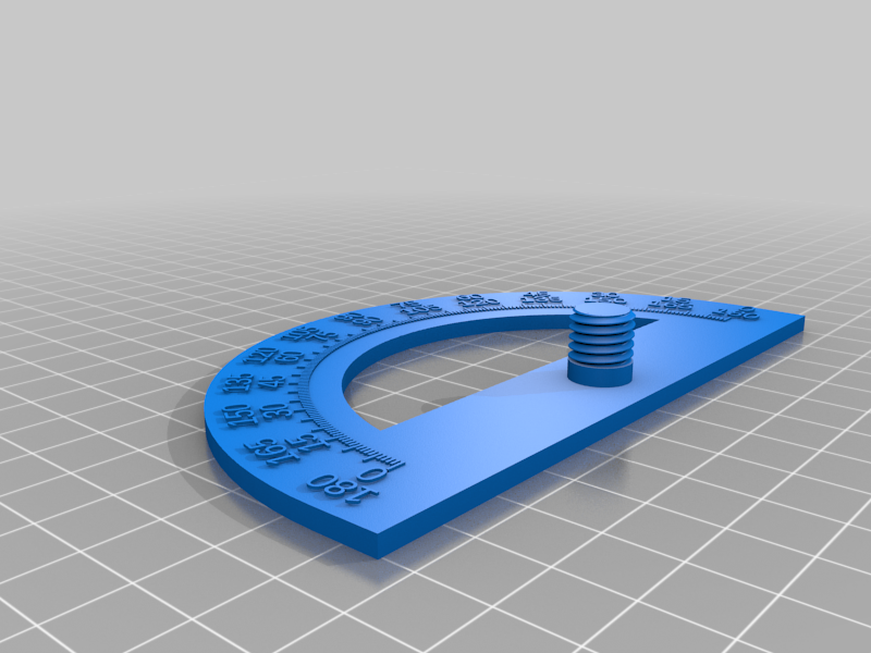 Protractor by Rocco Nicola Lombardi | Download free STL model ...